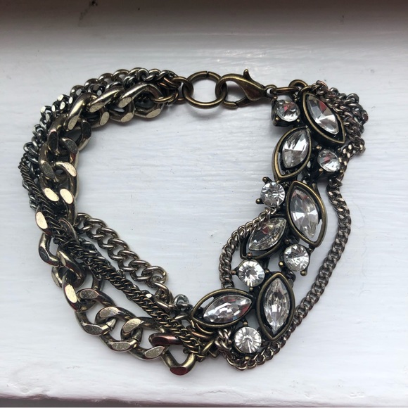 Jewelry | Vintage Style Bracelet With Multiple Chains | Poshmark